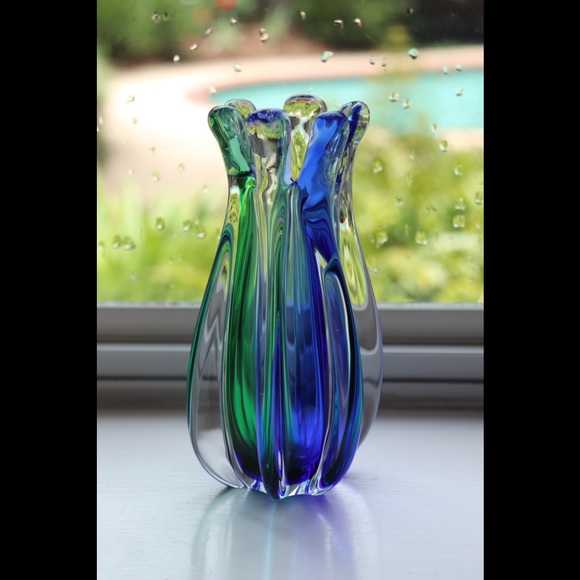 OBALL Murano | Art | Vintage Oball Murano Art Glass Bud Vase | Poshmark